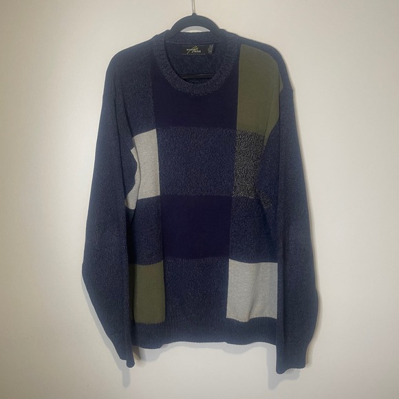 bill blass | Sweaters | Bill Blass Studio Vintage 9s Mens Grandpa ...